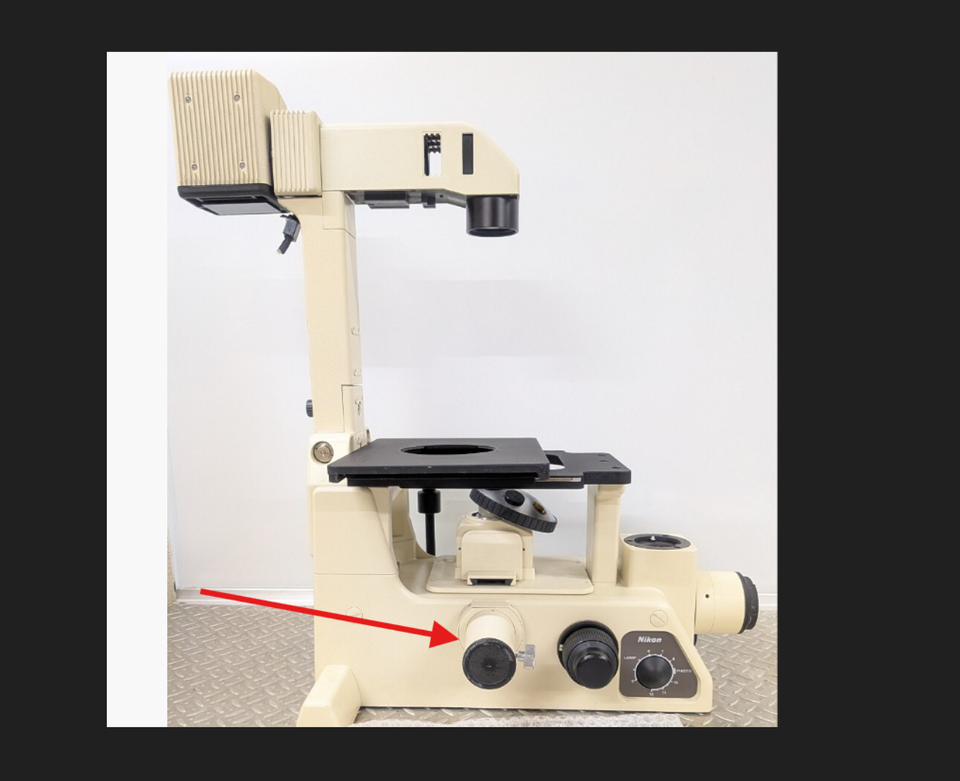 NIKON MICROSCOPE PHOTO TUBE Side Port CAMERA ADAPTER for Diaphot 300 ...