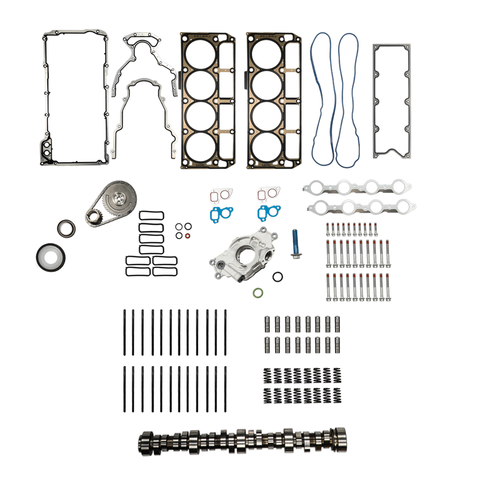 Mechanics Stage 2 Cam Lifter Kit For LS1 4.8 5.3 5.7 6.0 6.2 LS +7.400 ...