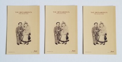 The Decemberists *Crane Wife* x3 Promo Stickers The King Is Dead ...