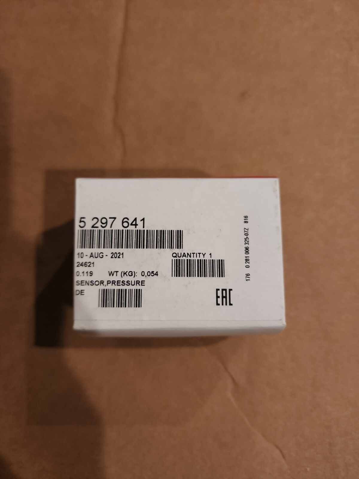 Cummins Fuel Pressure Sensor 5297641 OEM for sale online | eBay