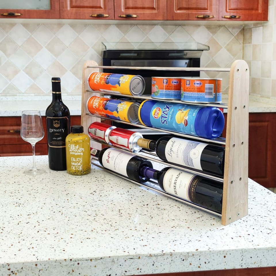 5-Tier Expandable Retractable Spice Rack Storage For Any Sz Countertops ...