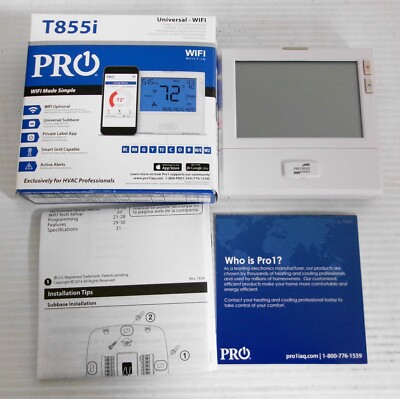 Pro1 T855I Programmable Wi-Fi Thermostat | eBay