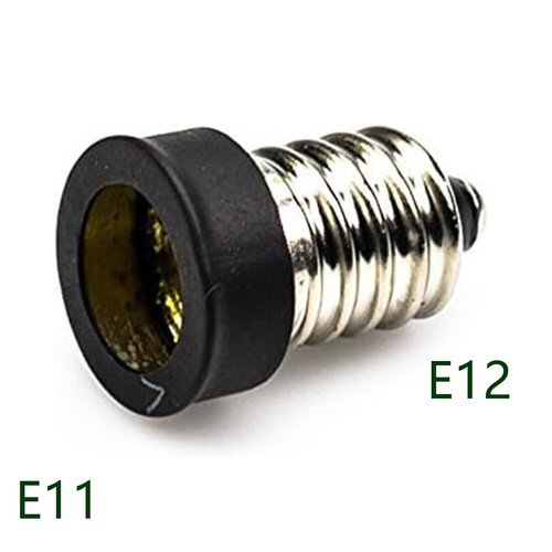 E12 To E11 Socket LED Light Bulb Lamp Candelabra Base Adapter Converter ...