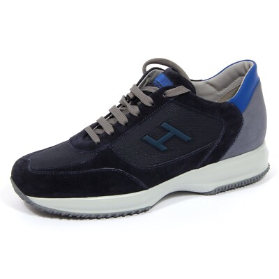 G0456 sneaker uomo HOGAN NEW INTERACTIVE blue shoes men | eBay