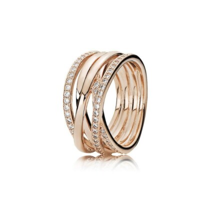 Anillo Pandora rose 180919CZ-52 | eBay