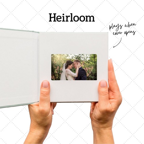 Heirloom Video Book - Create Your Own Digital Greeting Card Gift (up to ...