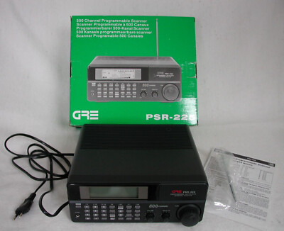 NEU GRE PSR-225 programmierbarer 500-Kanal Scanner | eBay.de