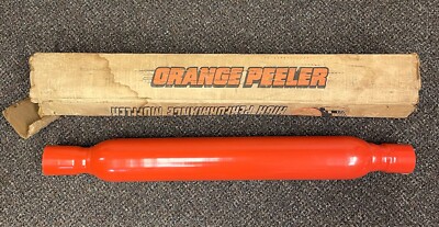 VINTAGE 60s 70s Orange Peeler Muffler Performance Muscle Car 1969 Bullet | eBay
