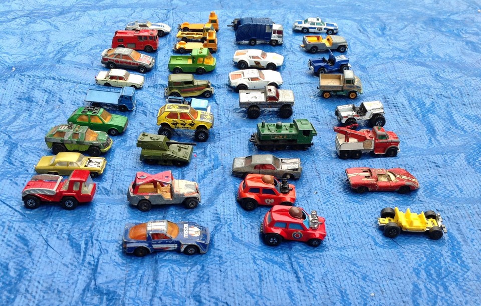 Mixed Lot of 36 Vintage & Modern Matchbox Vehicles | eBay