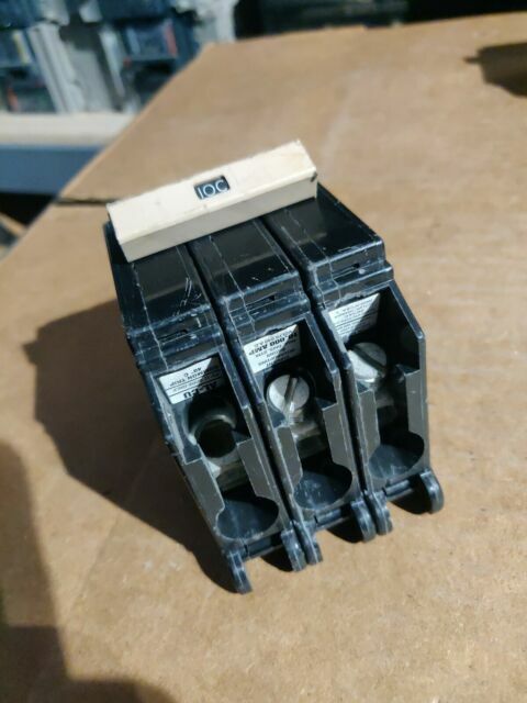 Eaton CH3100 3 Pole 100A Thermal Magnetic Circuit Breaker - Black for ...