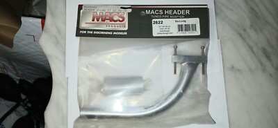 Mac's #2622 Header NOS ST, Como 40-51 Bolt Through Rc Engines | eBay