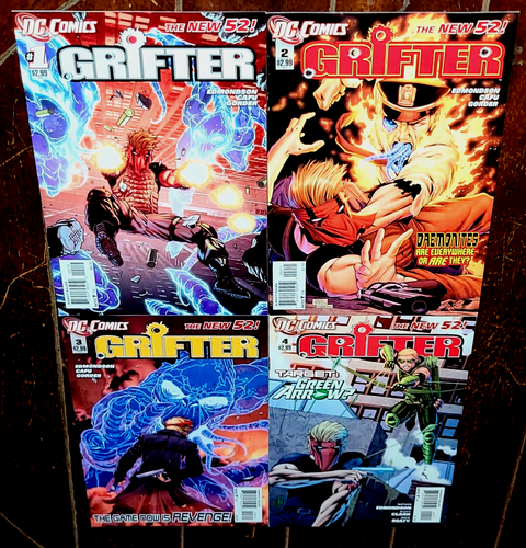 Grifter #1 thru #4, (2012, DC): Free Shipping! | eBay