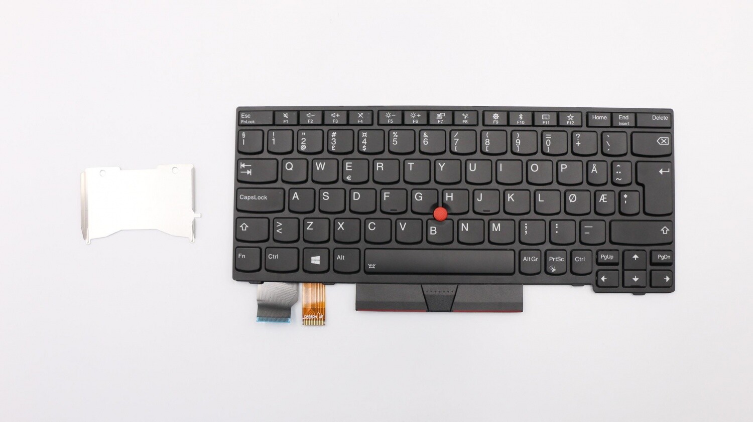 Original 01YP140 Lenovo Thinkpad Keyboard Norwegian Backlight X280 A285 ...
