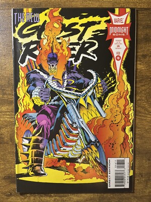 GHOST RIDER 46 RON GARNEY COVER HOWARD MACKIE STORY MARVEL COMICS 1994 ...