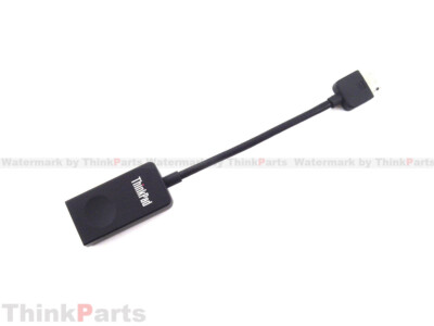 New/Orig Lenovo ThinkPad RJ45 Dongle Ethernet Mini Display Cable ...