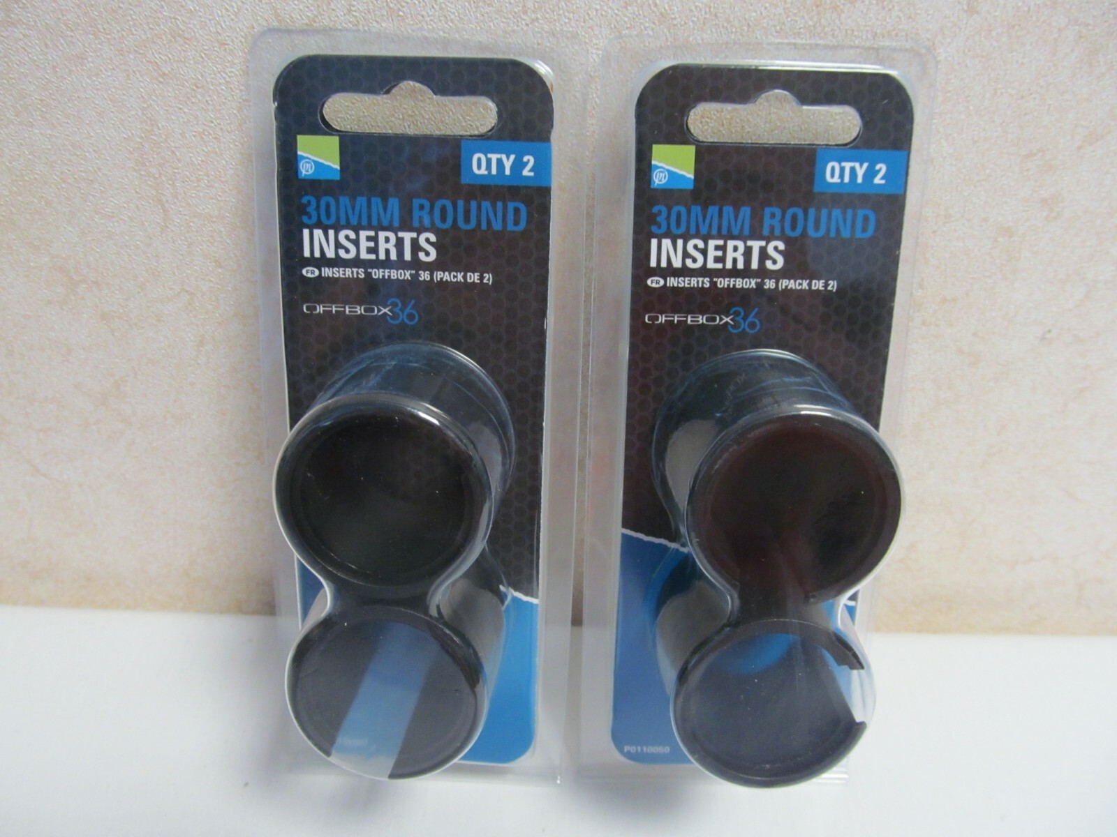 PRESTON OFFBOX 36 SPARE LEG INSERTS 2 x TWIN PACKS - CHOOSE SIZE ...