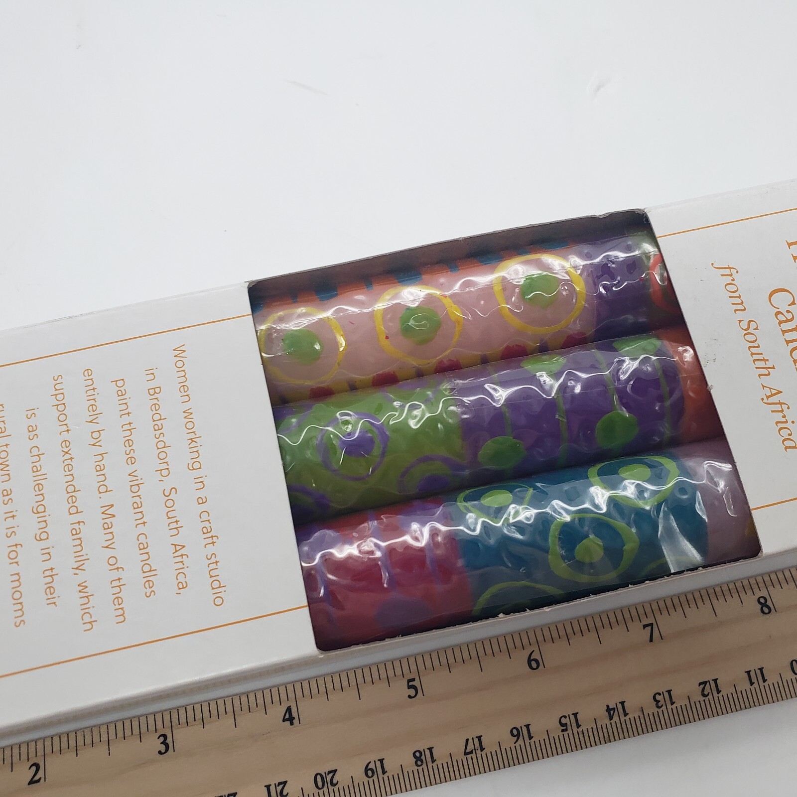 Petalura Hand Painted Candles from South Africa Multicolor | eBay