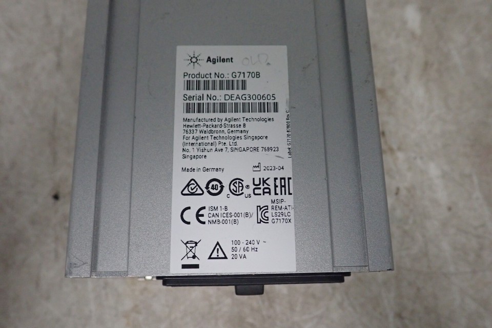 Agilent Technologies 1290 Infinity II MS Flow Modulator G7170B | eBay