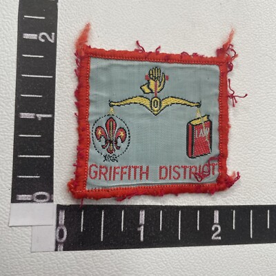 Vtg Australia Boy Scouts GRIFFITH DISTRICT Scales Of Justice Law Book ...