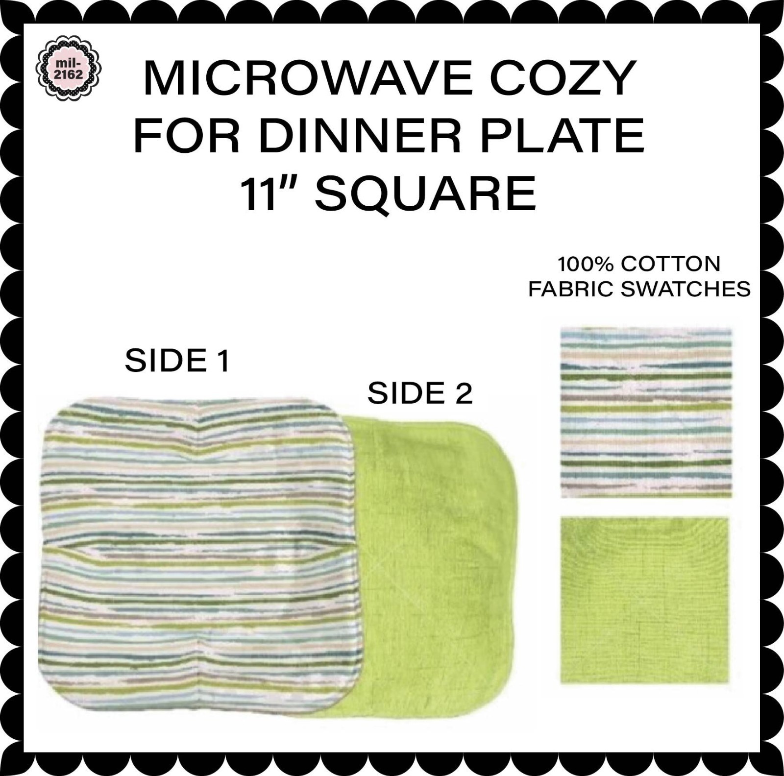 Microwave PLATE Cozy Set of 2 | eBay