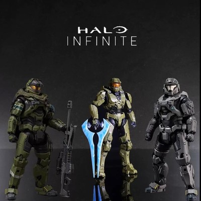Anime Halo:Reach Noble Team Spartan B312 Action Figure 1/12 Scale Model ...