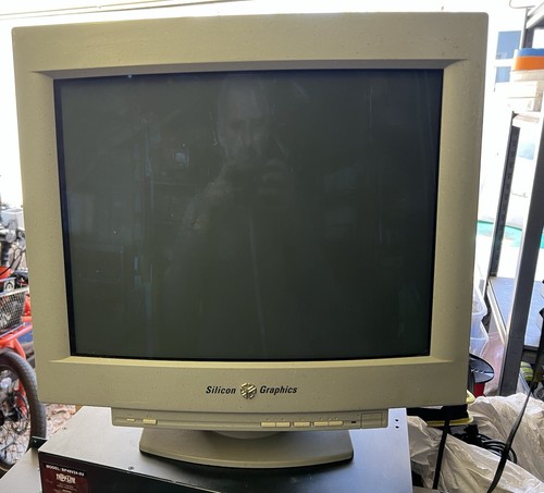 Silicon graphics SGI GDM-4011P 20” CRT Monitor | eBay