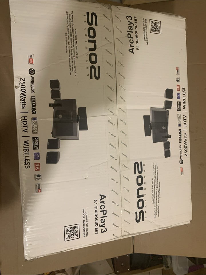 Sono 2 Surround Sound Arcplay 3 Surround Sound System Home Theater Read ...
