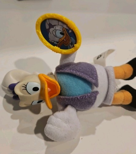 Disney House Of Mouse Daisy Duck Hologram Mirror Plush Toy 2001 ...