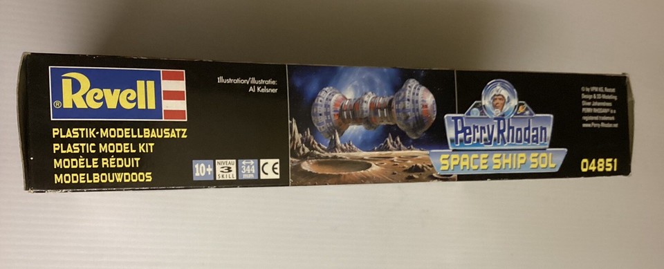 REVELL 04851 PERRY RHODAN SPACE SHIP SOL PLASTIC MODEL KIT # 04851 NEW ...
