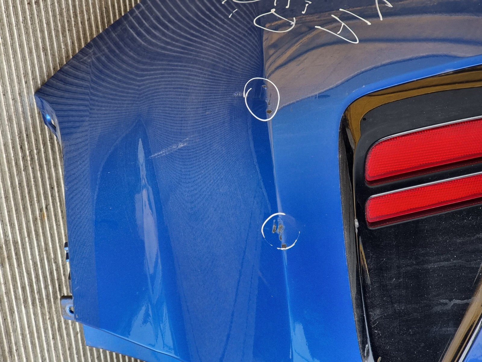 KIA CEED REAR BUMPER BLUE 86611J7910 HATCH BACK 2022 kia ceed bumper ...