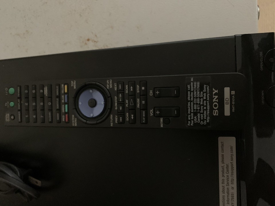 Sony BDP S500 Blue Ray Player With Remote Working | eBay