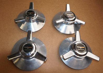 1978-1982 Chevrolet Corvette C3 Aftermarket Knock Off Center Caps USED ...