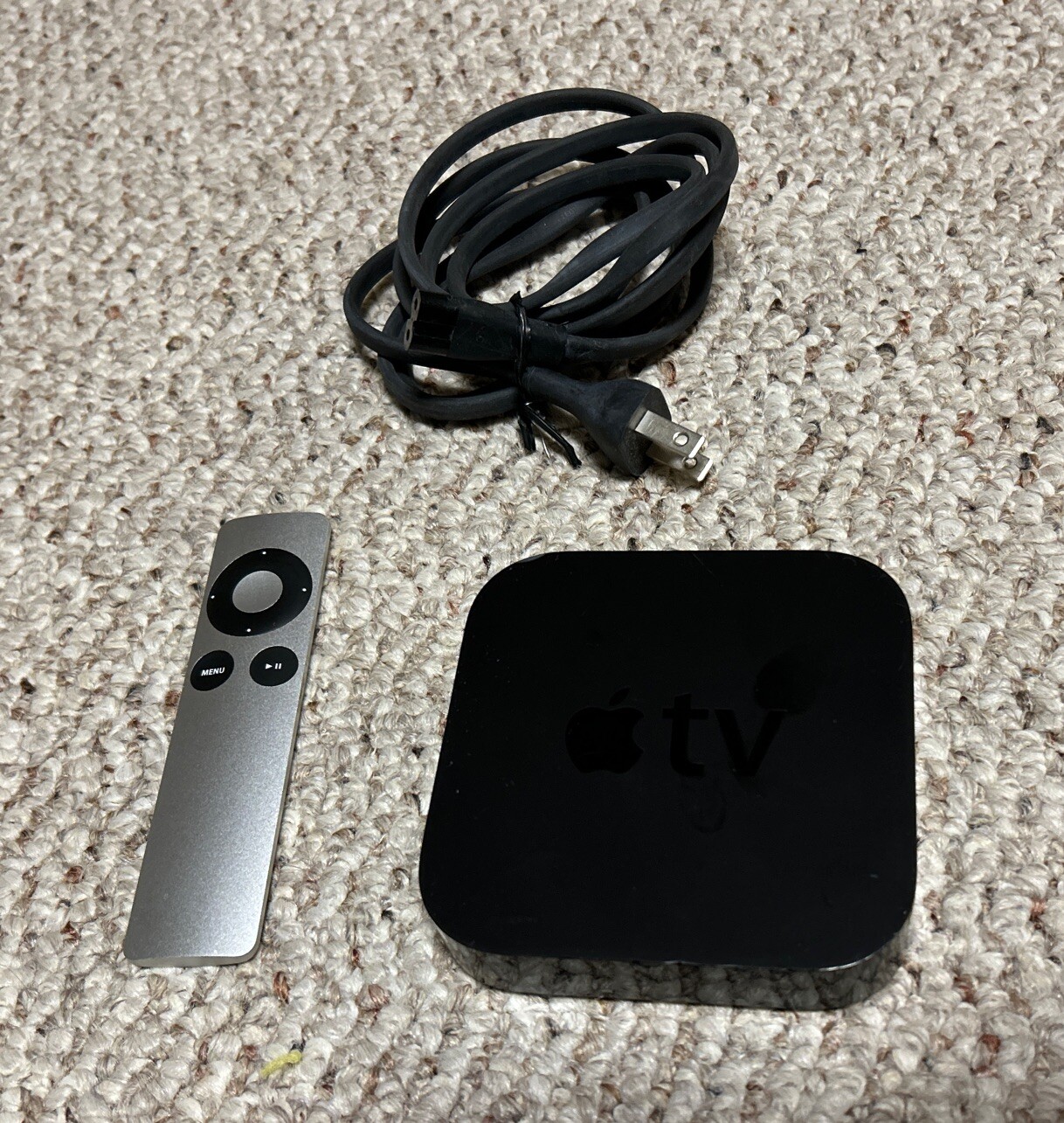 (LOT 2) APPLE TV 3rd GENERATION MD199LL/A (A1469) - USED w/ Remote ...