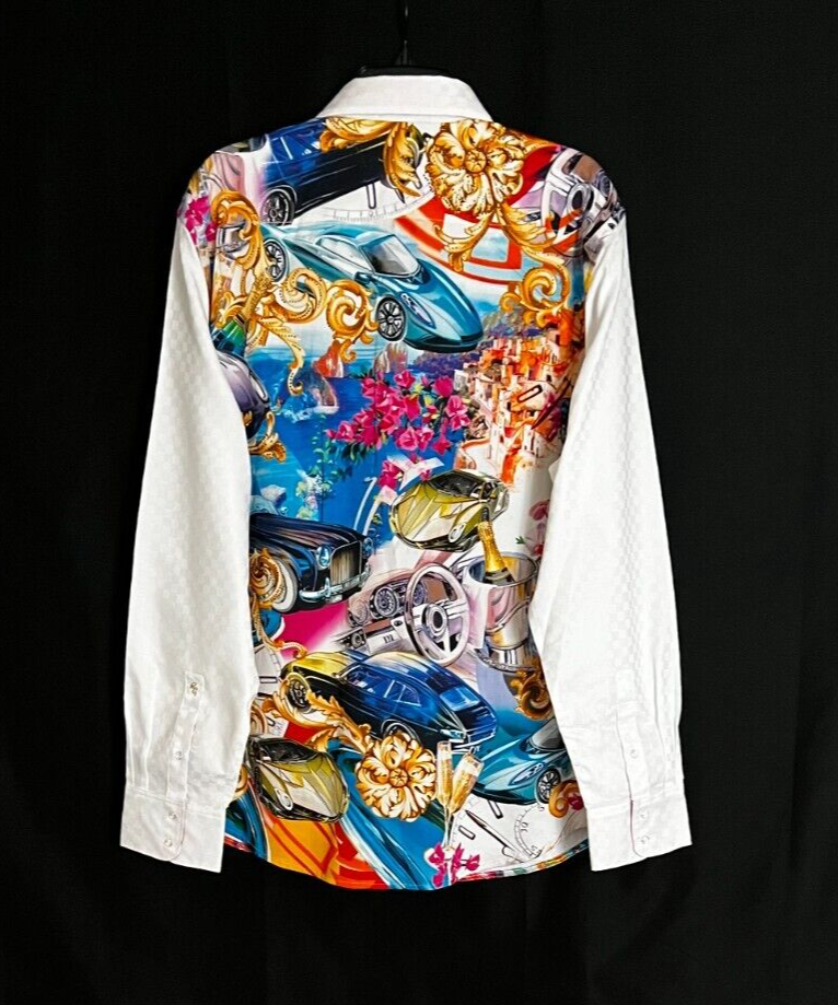 Robert Graham Robert Graham Men's The Goody Cotton Paisley Sport Shirt
