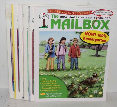 The Mailbox Idea Magazines Kindergarten Lot of 6 magazines 1998-2009 | eBay