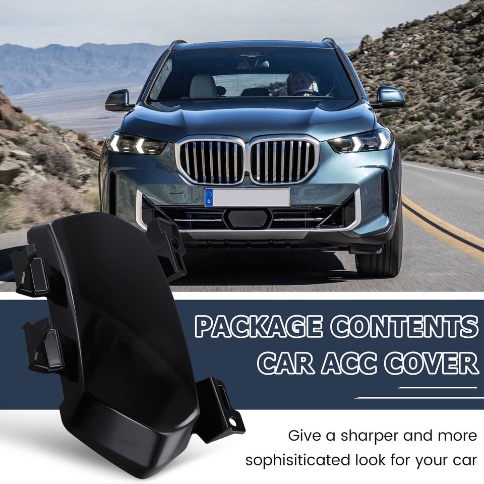 3X(Car Front ACC Cover Panel Trim 51118085663 for X5 G05 G18 X6 G06 ...