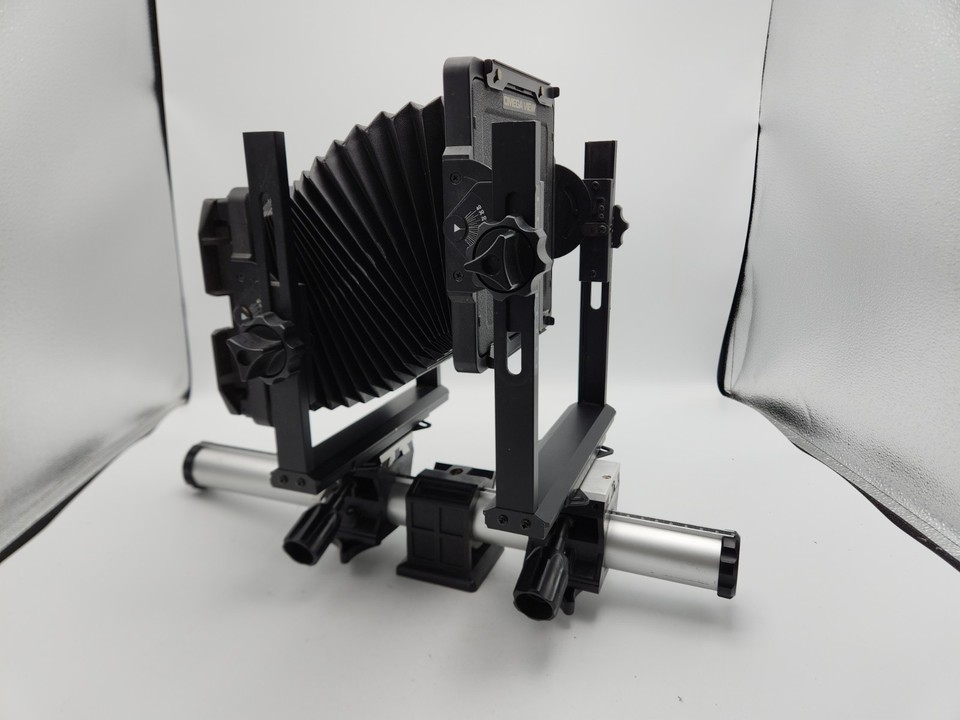 Omega View 4x5 45D Large Format Bellows Monorail Camera w/ Rotating ...