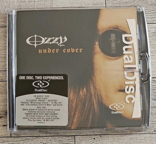 Ozzy Osbourne Under Cover Dual Disc 2 Sided CD Side DVD Side 2005 Hype ...