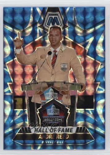 2024 Panini Mosaic Hall of Fame Reactive Blue Mosaic Prizm Andre Reed ...