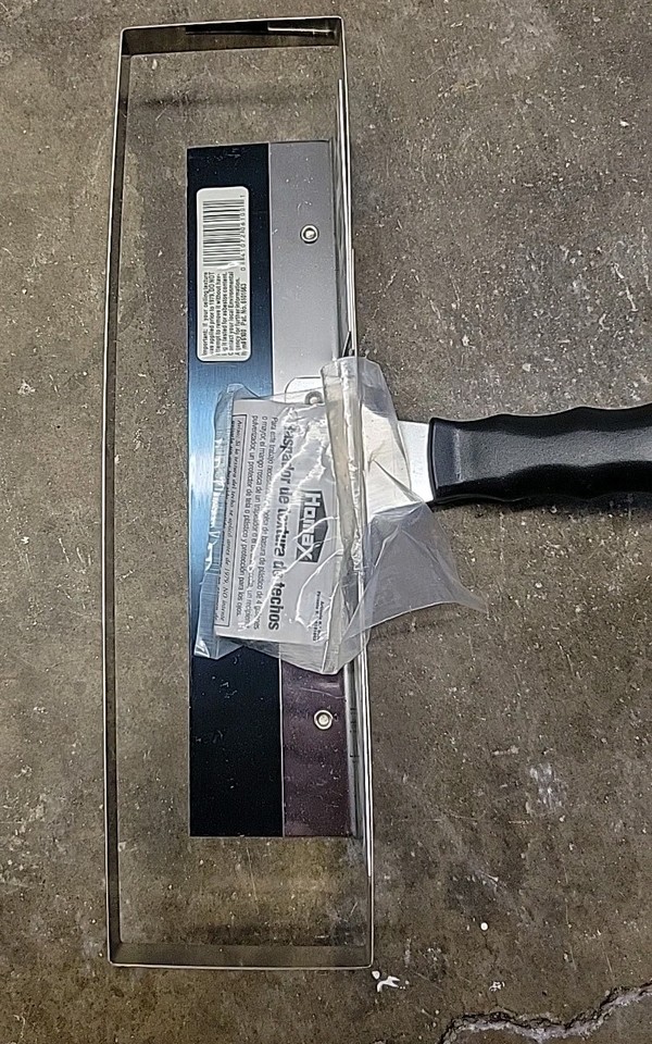 Ceiling Texture Scraper for Popcorn Ceiling Removal 12-Inch Metal Blade ...