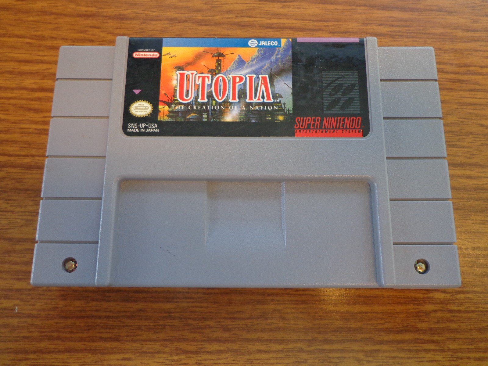 Utopia: The Creation of a Nation (Super Nintendo Entertainment System ...