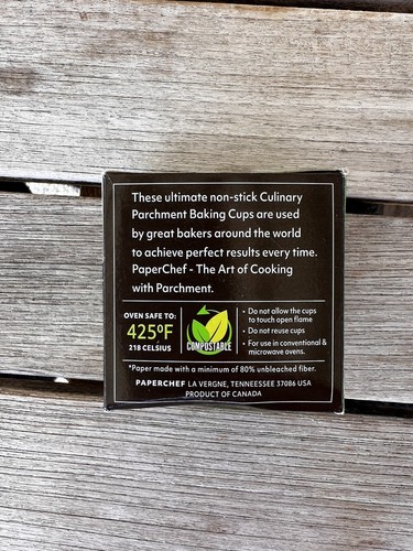 PaperChef 70090 Culinary Parchment Baking Cups Mini 90 for sale online ...