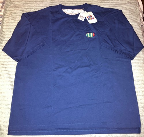 graniph Eric Carle Blue Embroidered Caterpillar SS T-shirts M | eBay