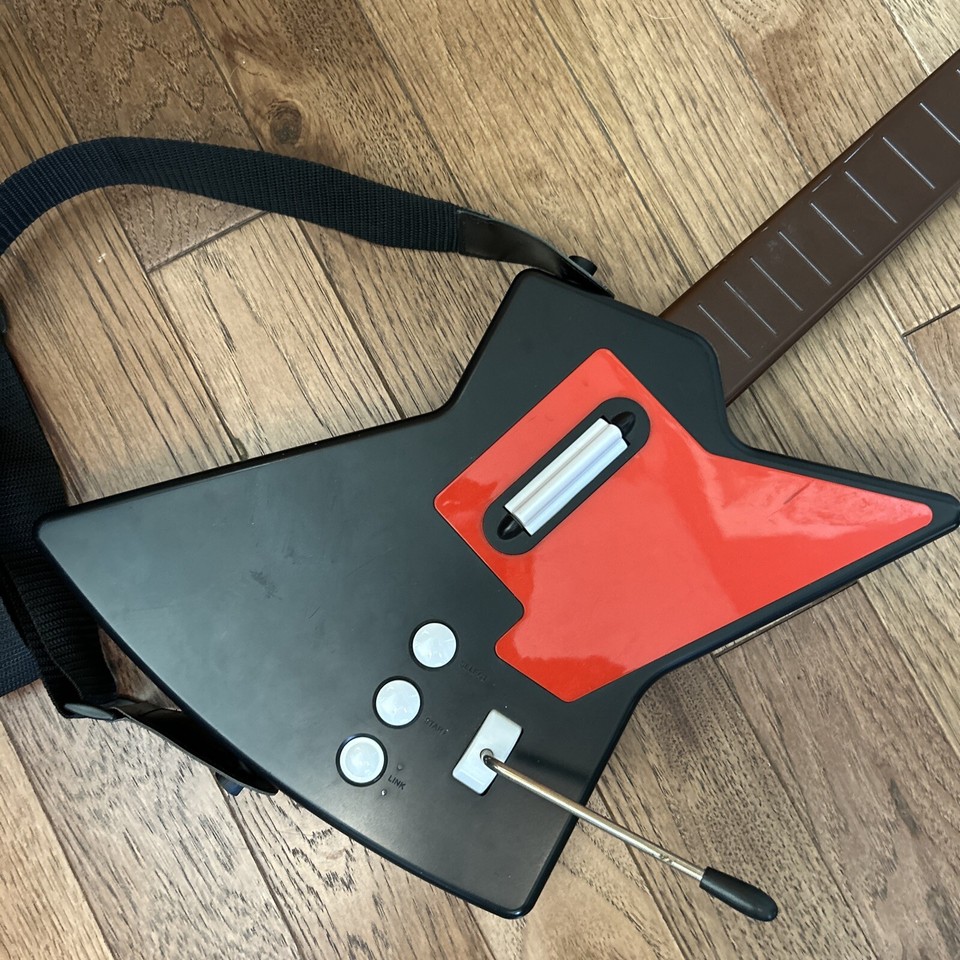 Nyko Frontman Guitar Hero Wireless Guitar Controller PS2 PS3 No Dongle ...