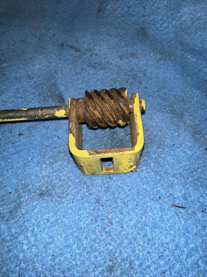 John Deere Chute Adjustment Handle Lower For 42 Inch Snowblower ...