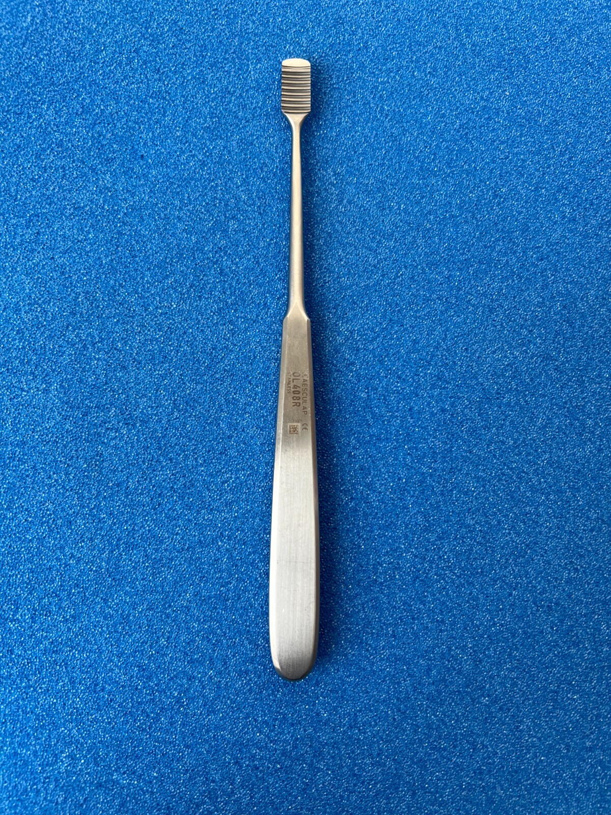 Aesculap OL408R LEWIS Bone Rasp 8mm Fine Serrated Down Stroke GERMANY ...