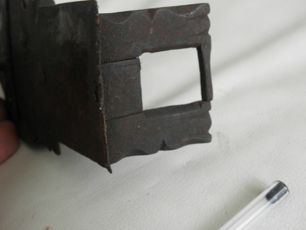 Antique Primitive Lock Key door Hand Forged Mechanism Harware Latch old ...