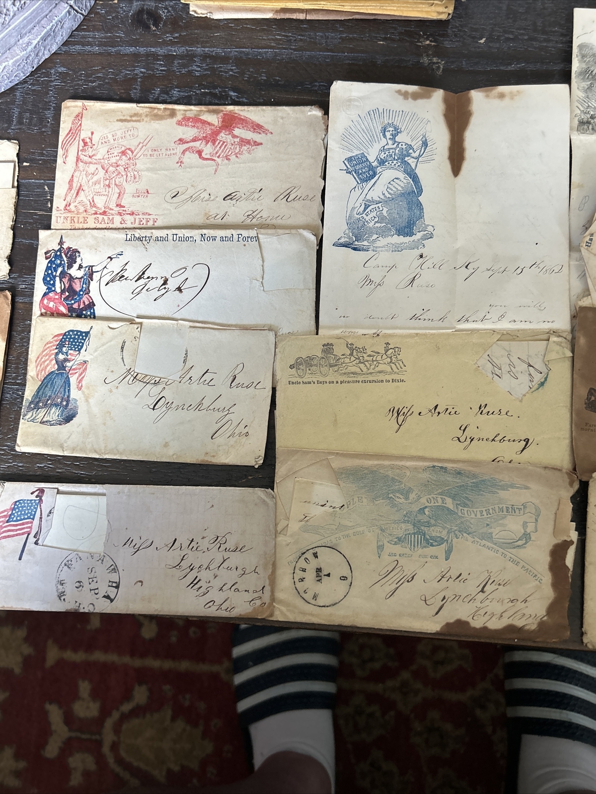civil war patriotic covers used | eBay