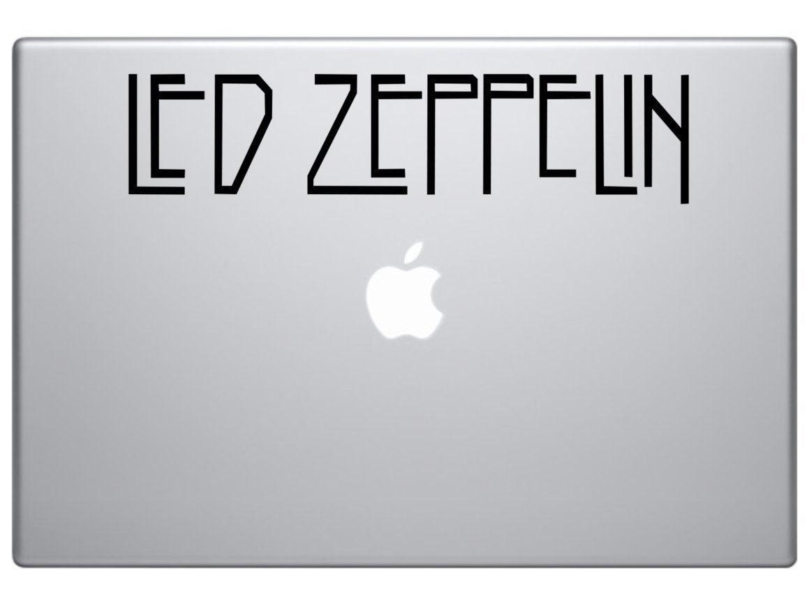 Led Zeppelin Rock Band Car Window Vinyl Decal Sticker (black, 8 inches ...