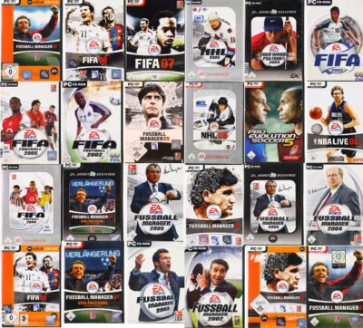 PC CD DVD Sportspiele NHL NBA Fifa Fussball Manager Sammlung zum ...